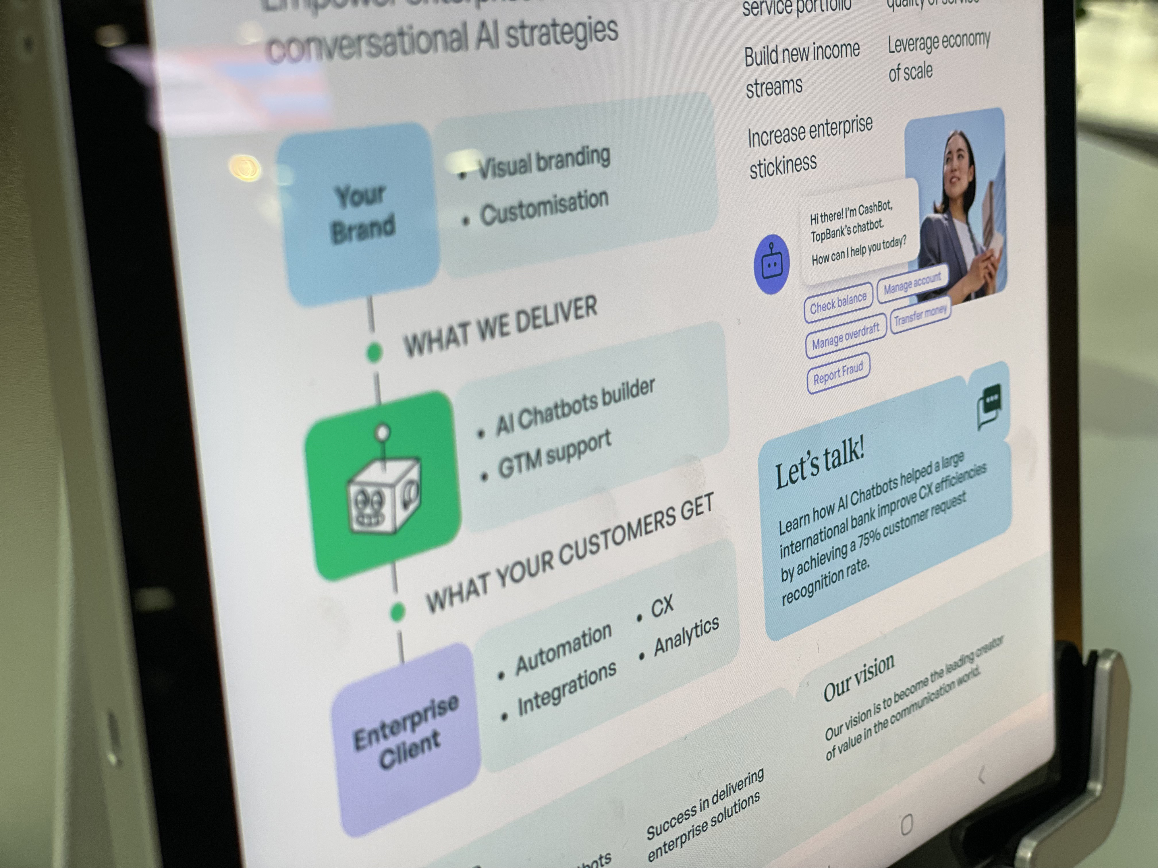 GMS unveils new brand identity at MWC 2024 - Saffron Brand Consultants